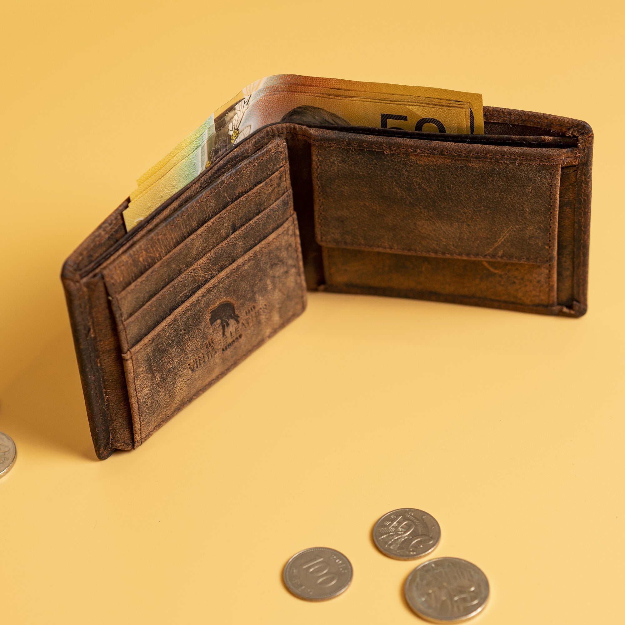 Discover the Stylish Range of Mens Leather Trifold Wallets with Coin ...